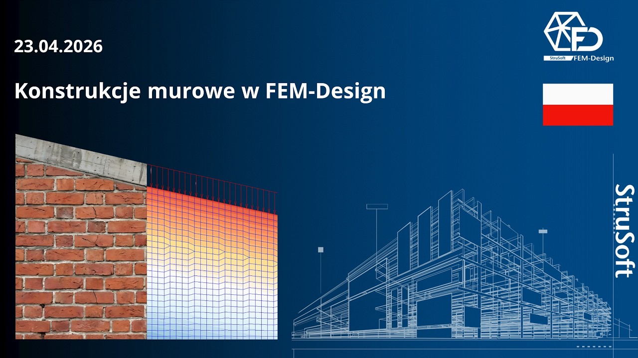 Konstrukcje murowe w FEM Design