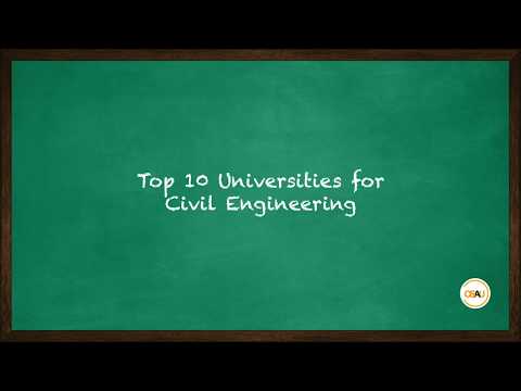 Top 10 Universities for Civil Engineering