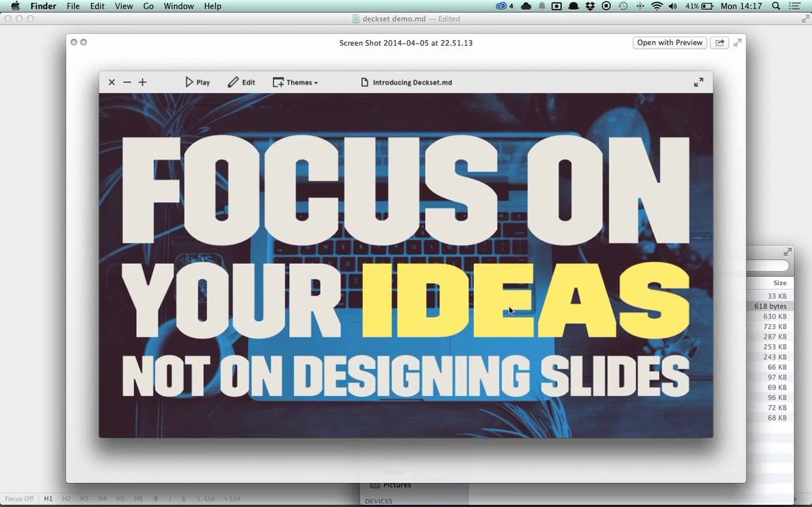 Deckset Demo