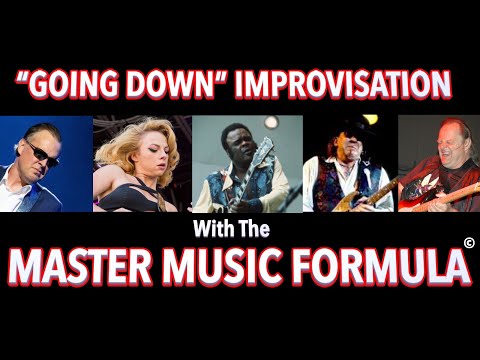 The MASTER MUSIC FORMULA©️ & Absolutely Crushing The "Going Down" Jam On Guitar.