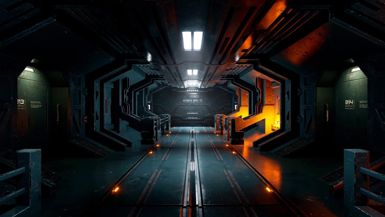 Modular Sci-fi Corridor