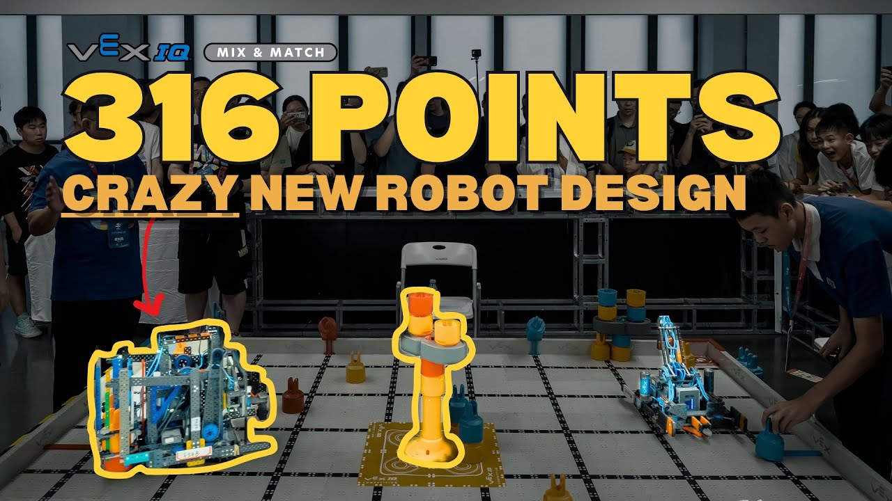 316 Points Teamwork from Beijing, China: This new "Garbage Truck" / "Box" robot can stack 3 full ...