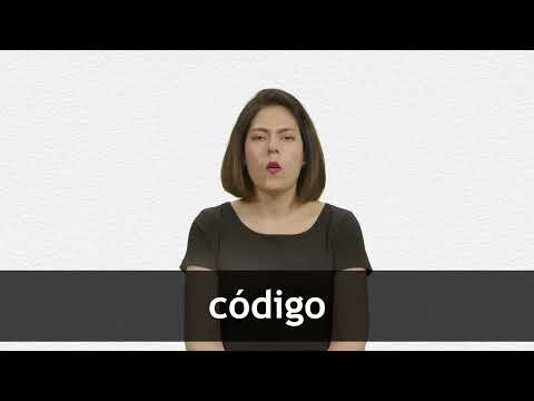 English Translation of “CÓDIGO” | Collins Spanish-English Dictionary