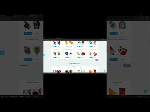 Using custom cursors in your browser! #shorts #cursor #browser