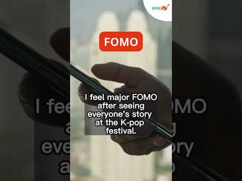 What does FOMO stand for? #shorts #acronyms