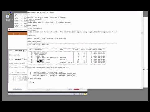 Reading Oracle SQL Execution Plans - Practice Makes Perfect