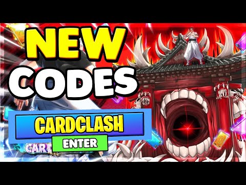 MUST ENTER!! NEW ANIME CARD CLASH CODES ON ROBLOX! Roblox Anime Card Clash Codes 2025
