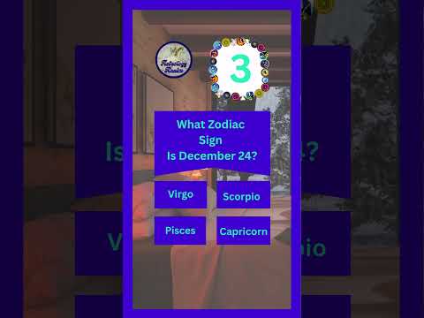 What Zodiac Sign Is December 24? #quiz #zodiacsigns