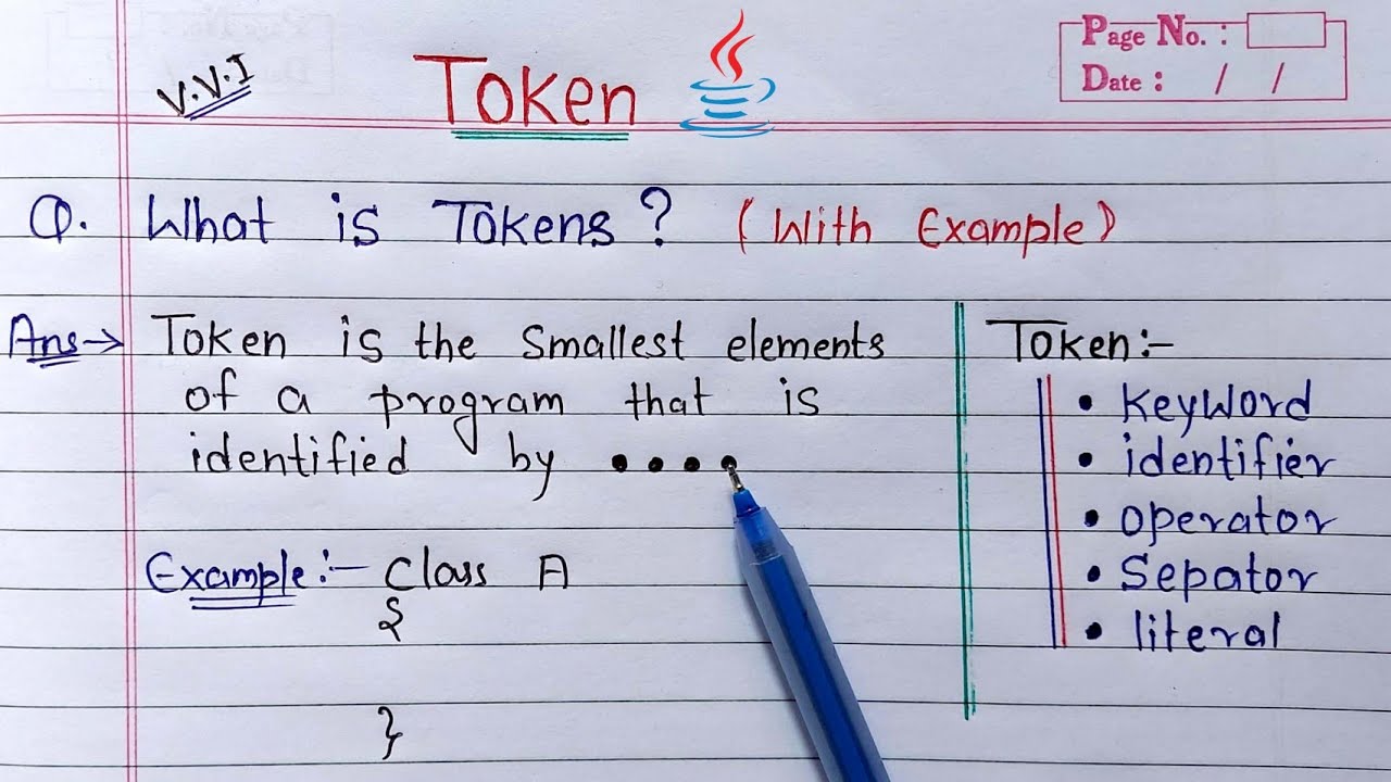 tokens in java (hindi) | Learn Coding