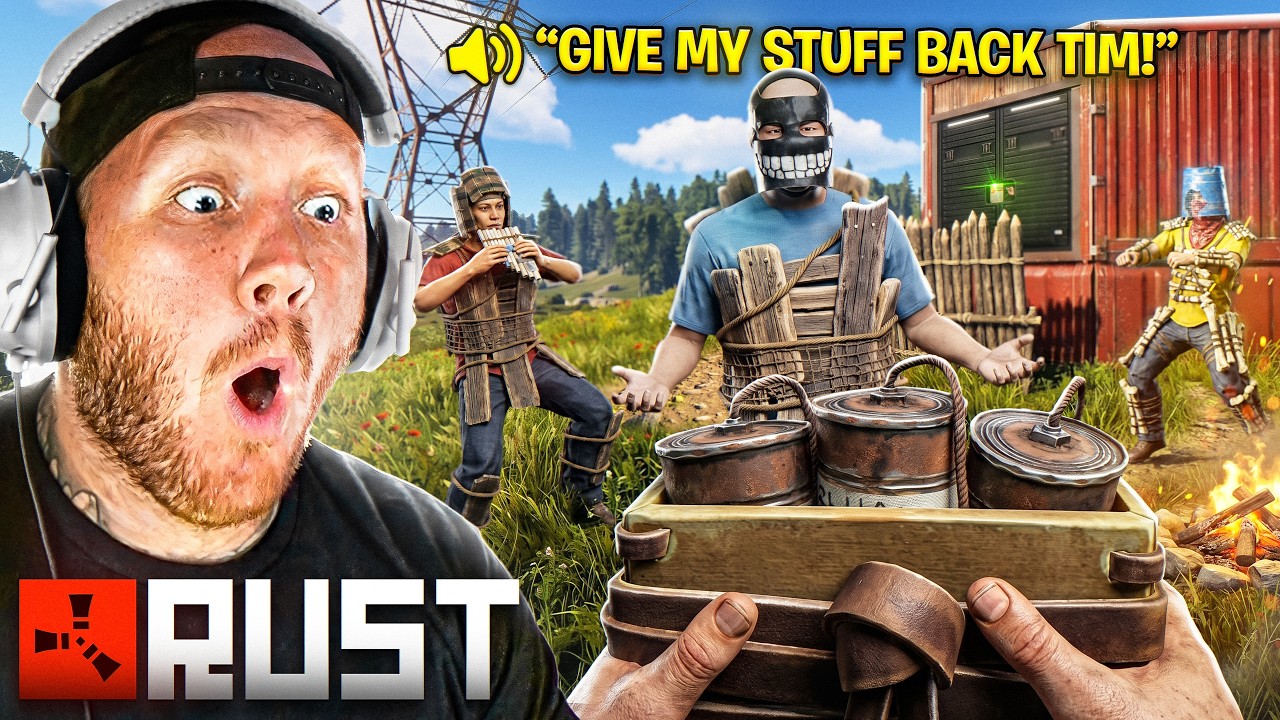 PLAYING A PUBLIC RUST SERVER FOR THE FIRST TIME