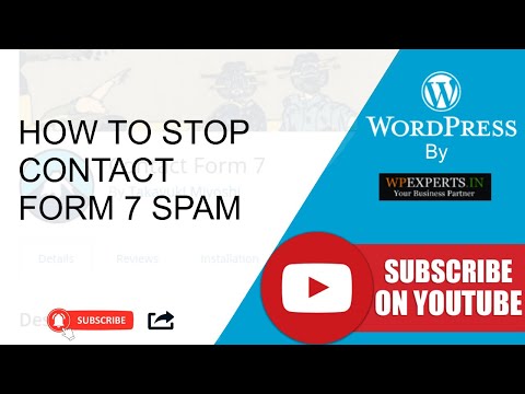 How to stop spam emails being sent through Contact Form 7