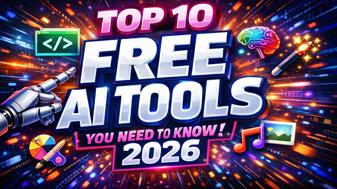 Top 10 Best FREE AI TOOLS You NEED to Know About! (2026)