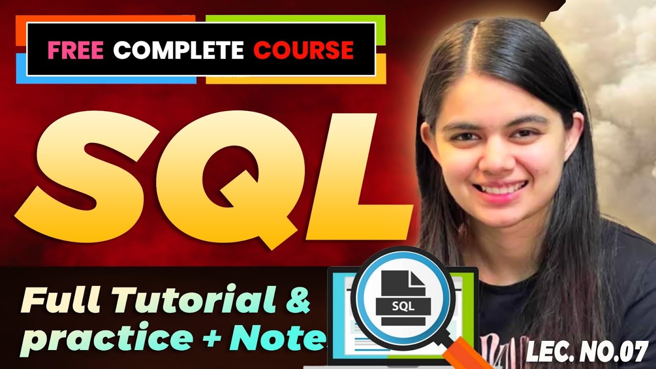 SQL - Complete Course Part-07 | SQL Tutorial for Beginners | SQL Data Analytics