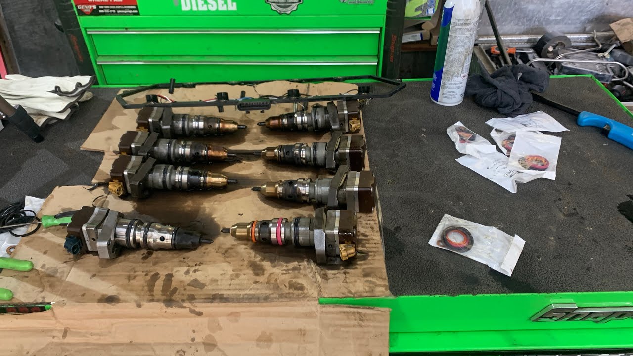 Repairing customers 01 7.3 for oil getting into the fuel