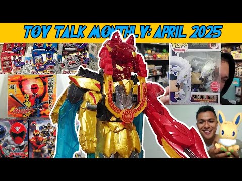 If Gary Was a Pancake... Non-Toku Fans React to Gochizo! | TOY TALK MONTHLY: APRIL 2025