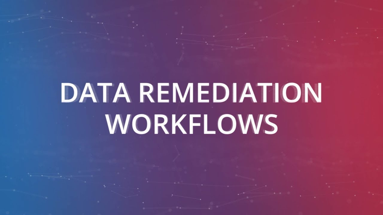 Netwrix Data Remediation Workflows - Overview