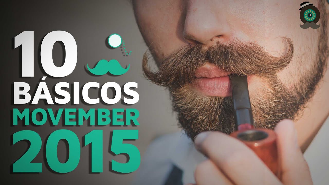 10 Bigotes básicos para Movember 2015