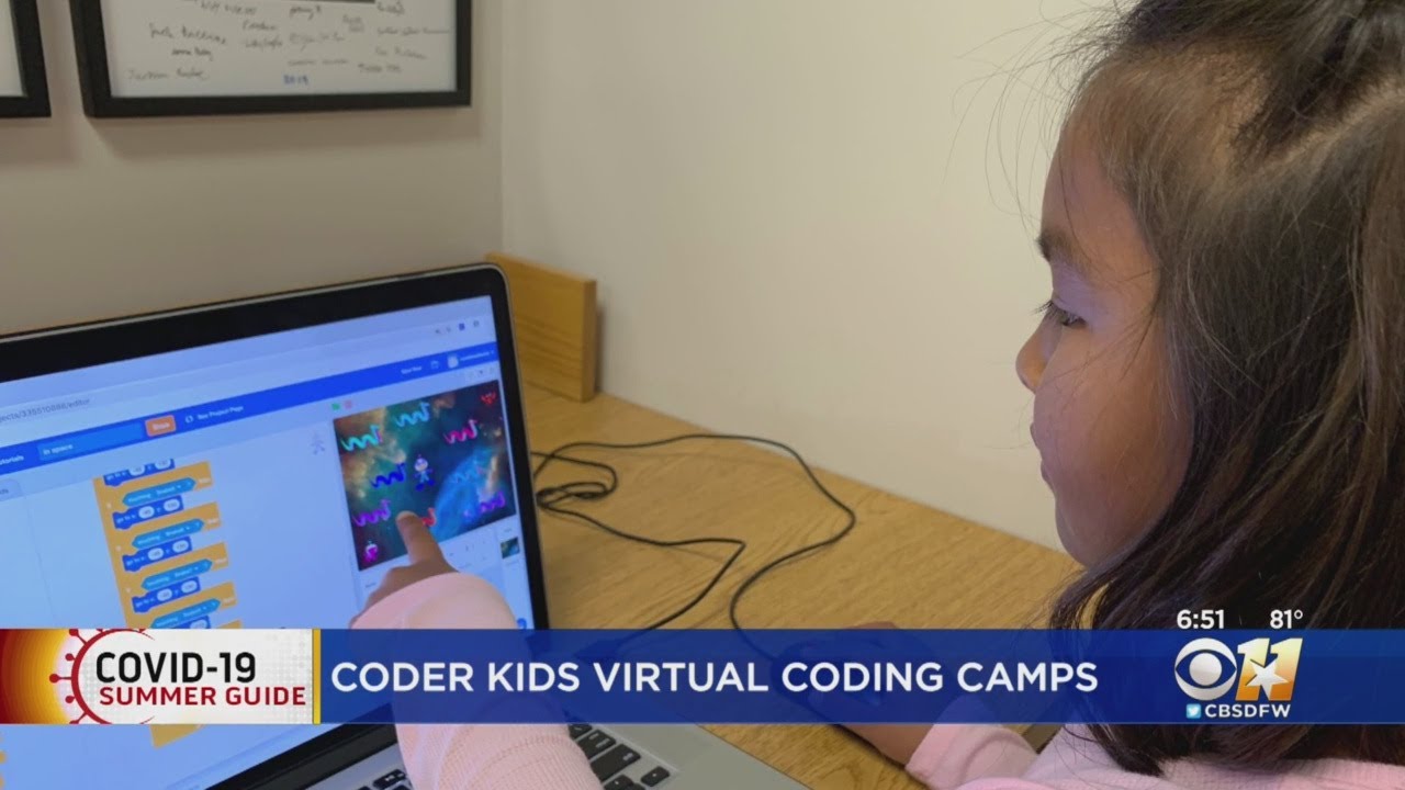 Company Offering Virtual Computer Coding Summer Camps