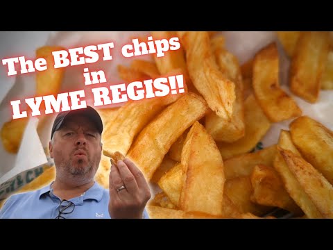 I found the BEST chips in LYME REGIS !! Lyme's Fish Bar