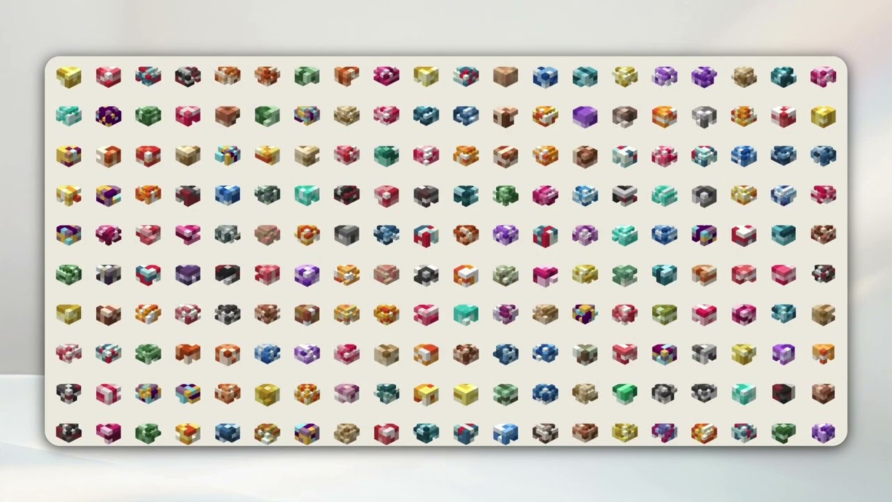 Voxel Cube Grid | Generative Isometric Animation (Interactive)