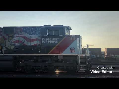 UP 1111 IN LAREDO, TX!!