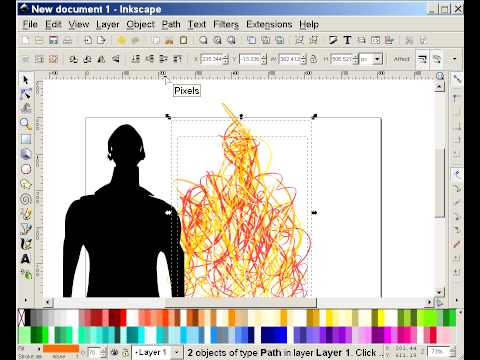 A man of many words #Inkscape