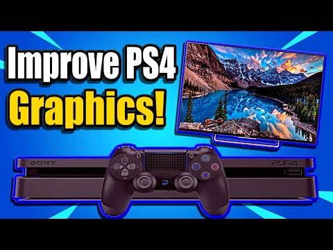 How to Improve PS4 Graphics with Better Colors! (Best Method)