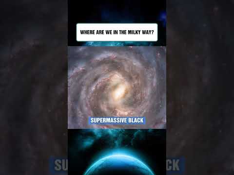 Where Are We in the Milky Way? #universe #space #cosmology #astronomy