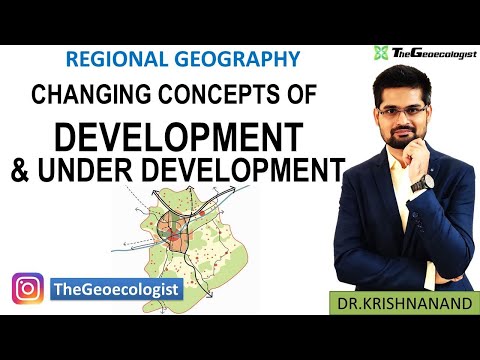Concept of Development and Underdevelopment-Geoecologist