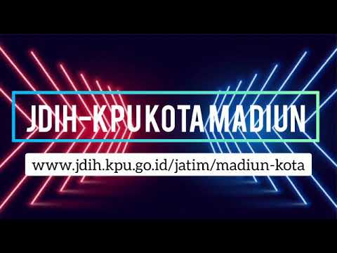 Jaringan Dokumentasi dan Informasi Hukum (JDIH) KPU Kota Madiun
