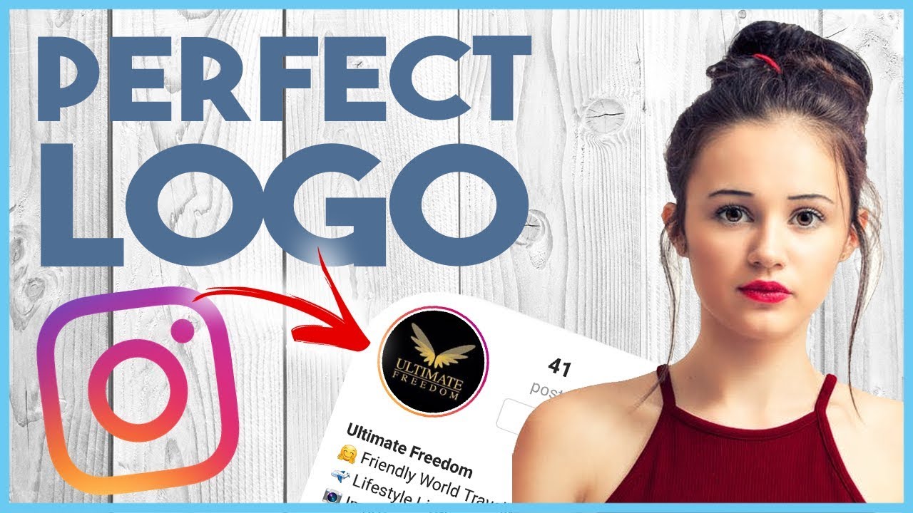 😀 INSTAGRAM LOGO & PROFILE PICTURE GUIDE - CRASH COURSE LESSON 3 😀