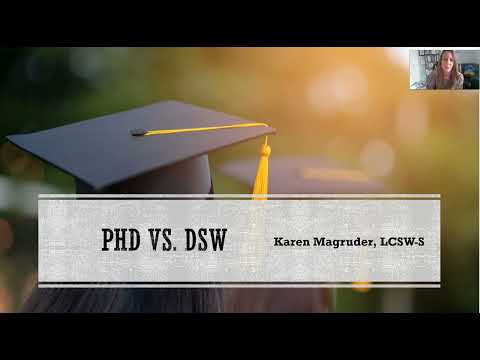 DSW vs. PhD- Which is right for you? Two doctoral social work degrees explained