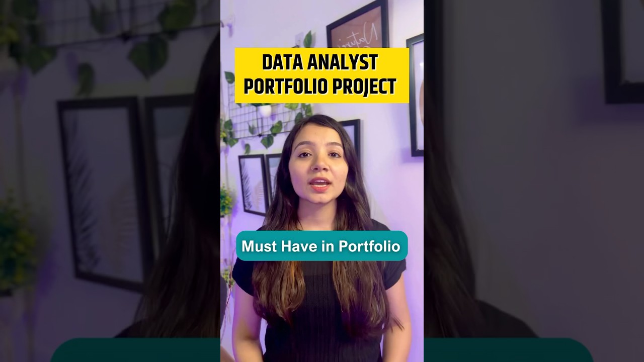 Data Analyst Must Have Portfolio Projects #dataanalysis #portfolioprojects