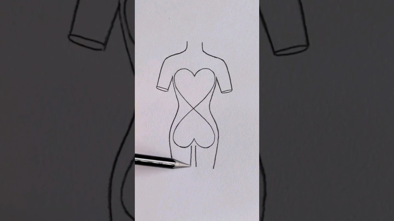 how to draw a body #art #artwork #draw #drawing #anime #cartoon #body #fashion