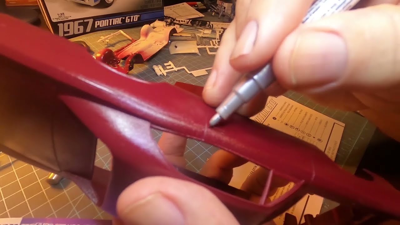 MPC 1967 Pontiac GTO FULL 1/25 Scale BUILD & REVIEW