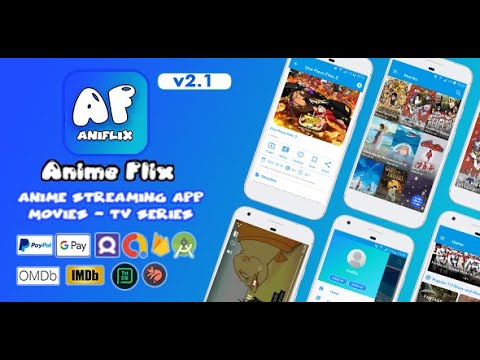 AniFlix - Watch Anime Flix Streaming - Movies - TV Series Android Complet App