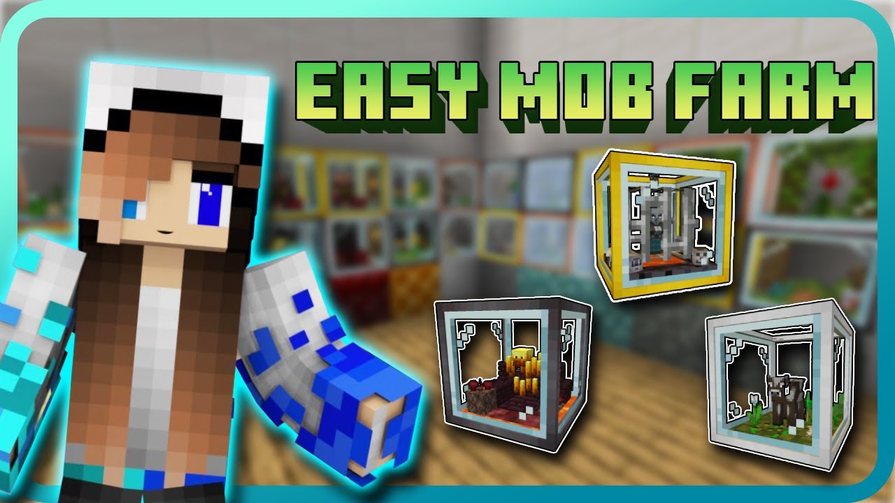Mod Showcase: Easy Mob Farm | Minecraft