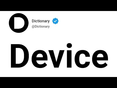 Device Meaning In English