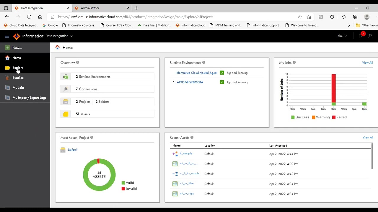 5.4 Schedule a Taskflow in IICS