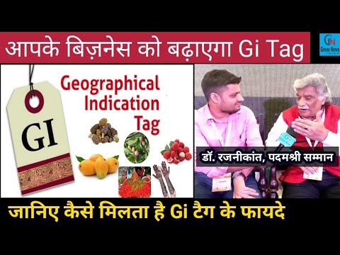 Geographical Indication Tag (Gi Tag) ll How to apply for GI Tag ll Rajnikant Padama Shri awardee