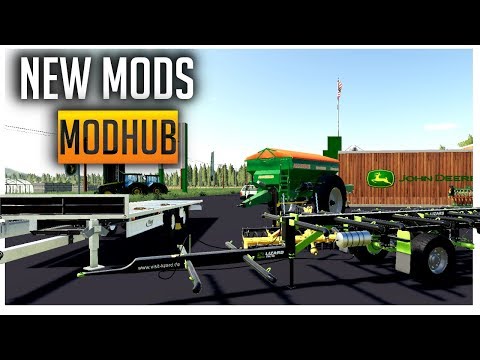 New ModHub Mods for Farming Simulator 19