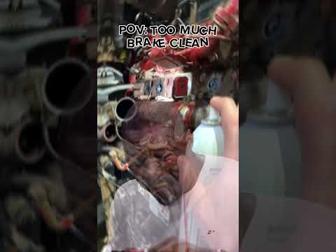 POV: Too Much Brake Clean π€£ #mechanic #memes #memesdaily #funny