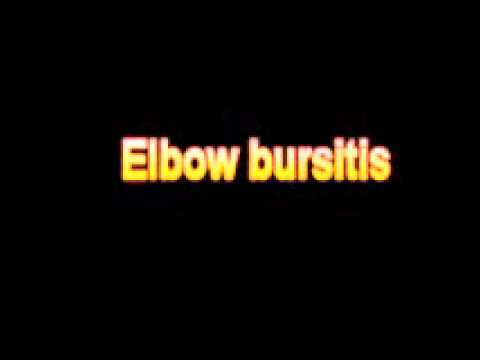 What Is The Definition Of Elbow bursitis - Medical Dictionary Free Online