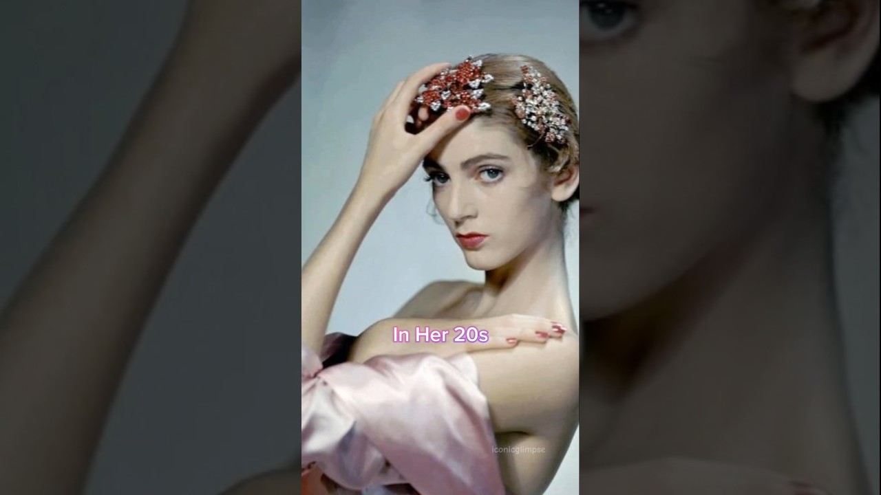 Carmen Dell'Orefice Old vs young 💕✨ #90severgreen