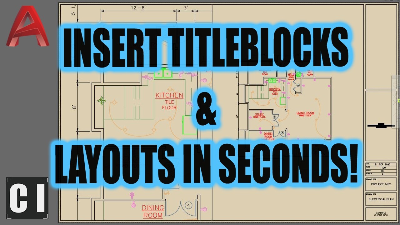Mastering Title Block Insertion in AutoCAD: Quick Tips for Efficiency | Galaxy.ai