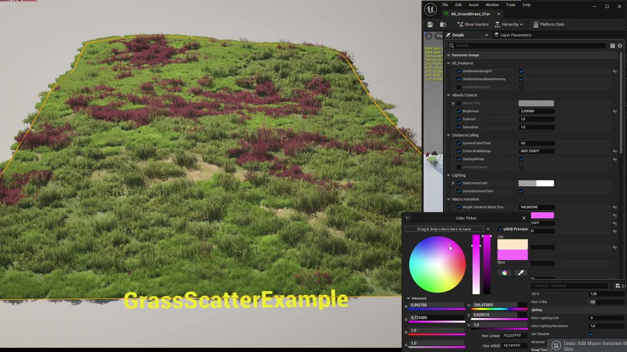 Foliage Shader Showcase