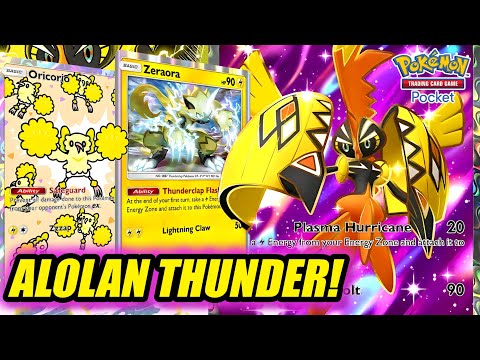 DON'T SLEEP ON TAPU KOKO EX! FAST CHARGE ATTACKS to WIN QUICKLY! [Pokémon TCG Pocket]