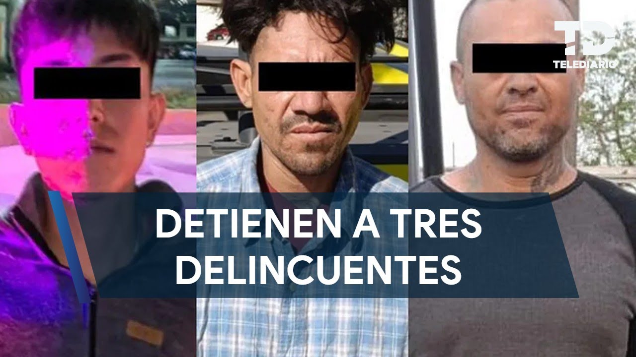 Detienen a tres hombres con droga en la zona norte de Monterrey