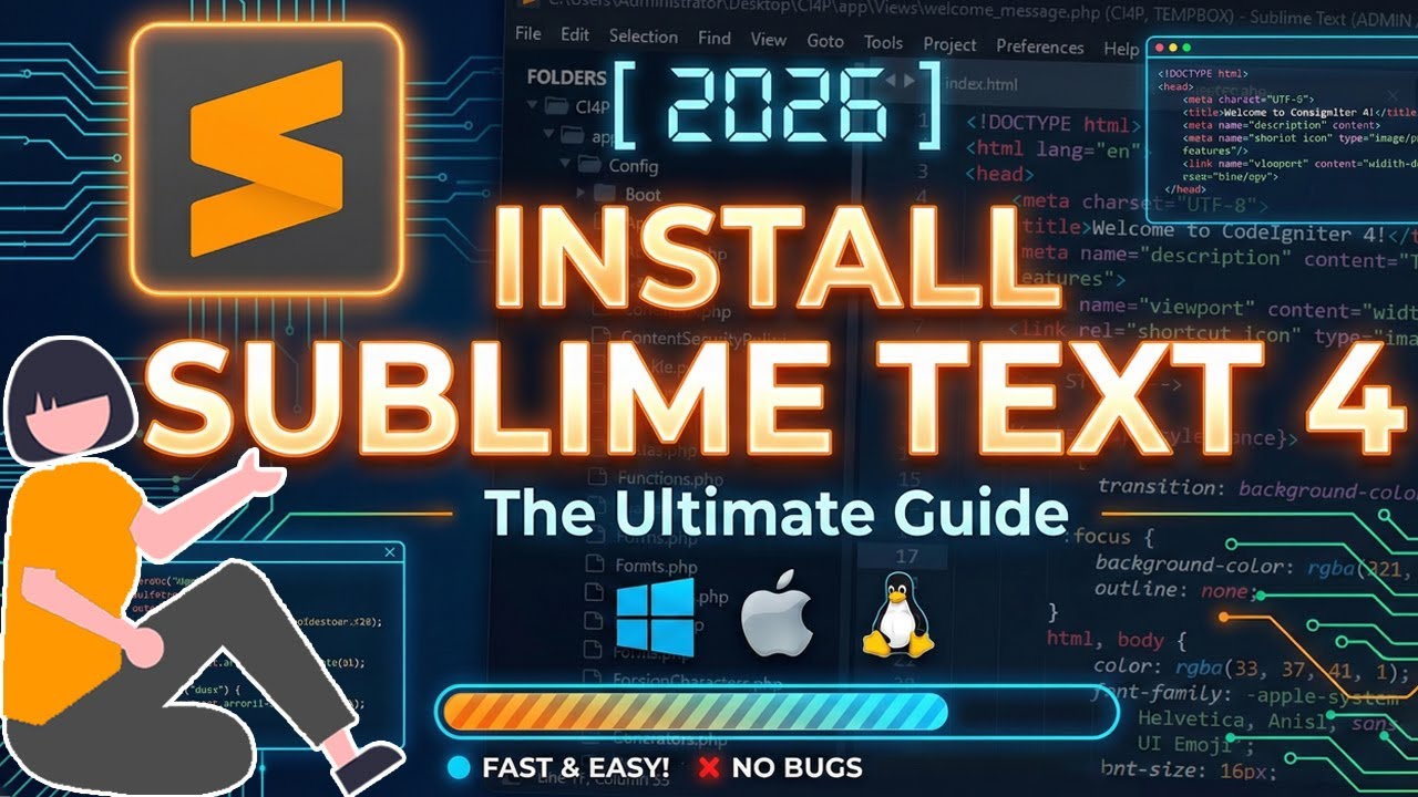 How to install Sublime Text on Windows 10/11 [ 2026 Update ]