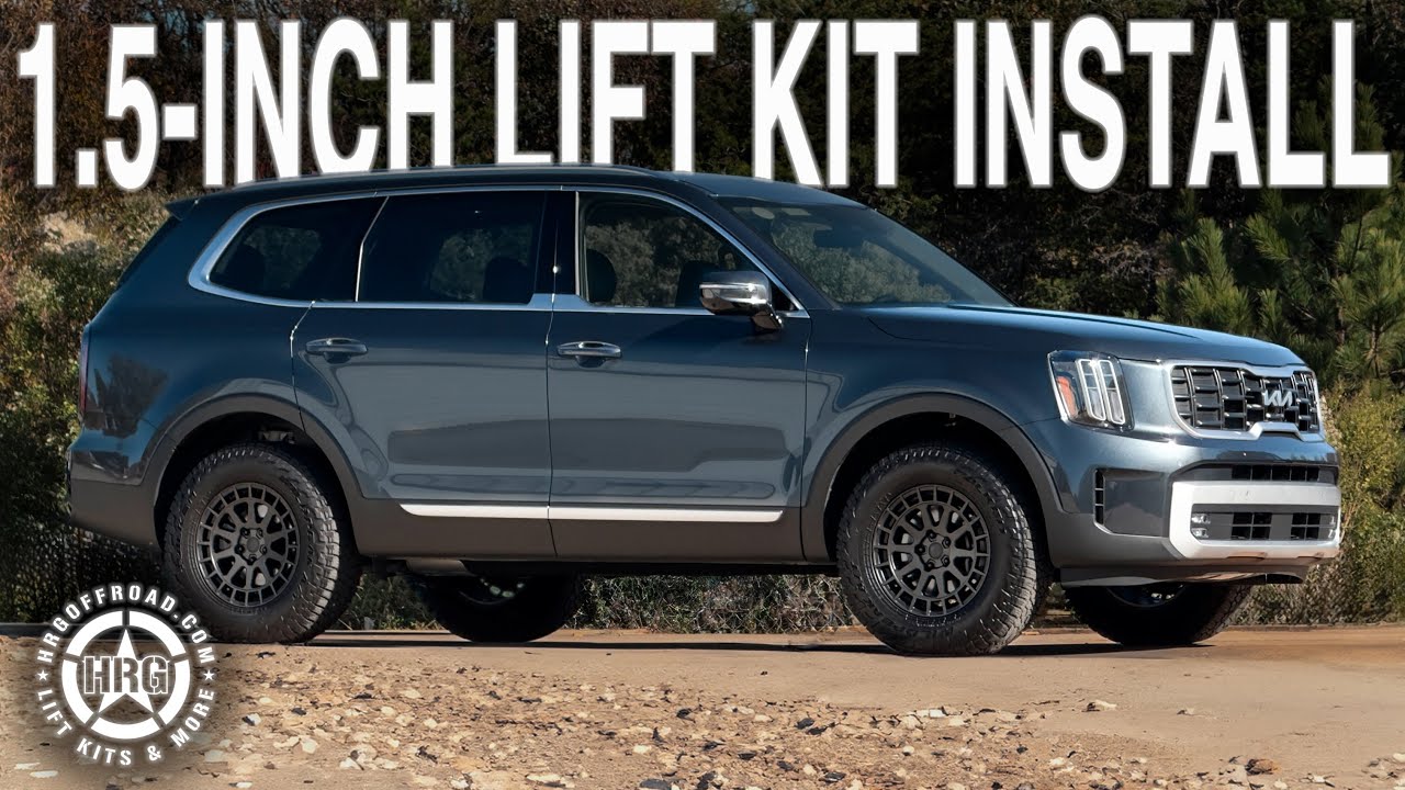 How to Lift the 2020-25 Kia Telluride with the HRG Offroad 1.5 inch lift kit